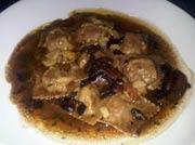 Angela's Italian Recipe for Mushroom Ravioli in Porcini Broth